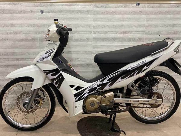Top 70+ hình ảnh xe SIRIUS độ kiểng màu trắng được yêu thích Yên Xe Phú ...
