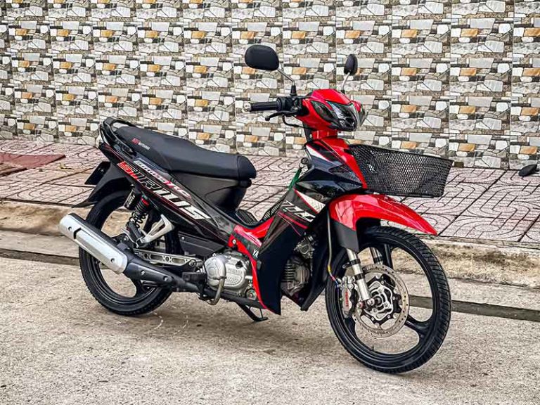 Top 60+ hình ảnh xe SIRIUS độ kiểng màu đỏ được yêu thích Yên Xe Phú Quang